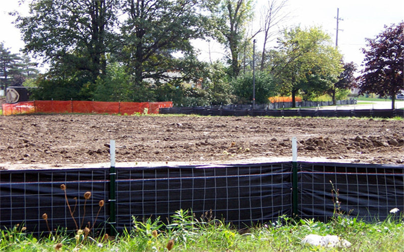 Super Silt Fence - Wire Backed Silt Fence | DB Fencing